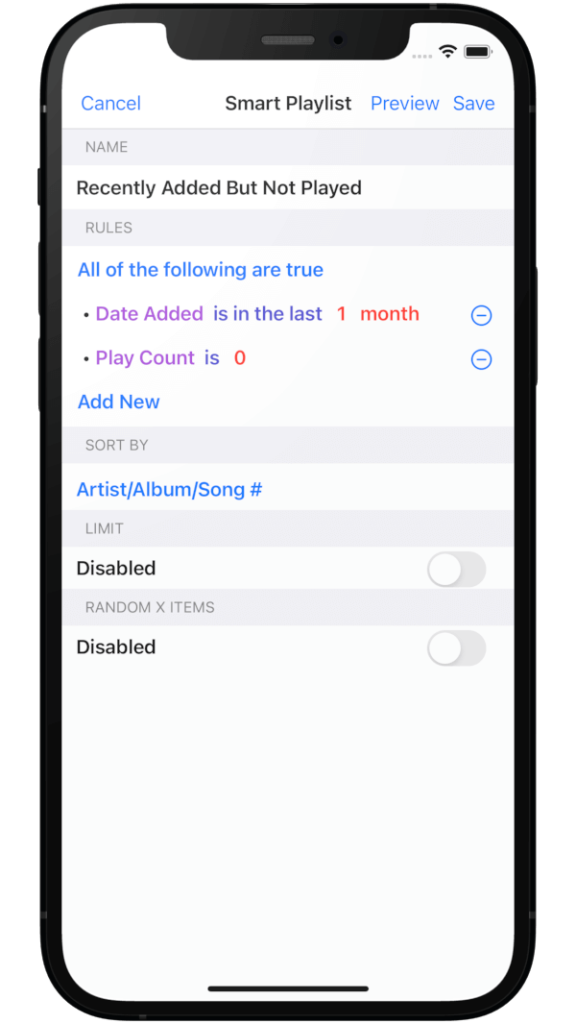 BTR AMP v6.0 - Smart Playlists - Now Available in the AppStore - BTR Labs